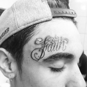 61 Unique Forehead Tattoos with Meanings - Body Art Guru