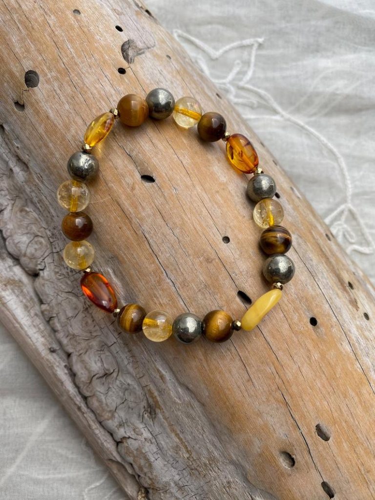 30 Beautiful Pyrite Bracelets - Body Art Guru