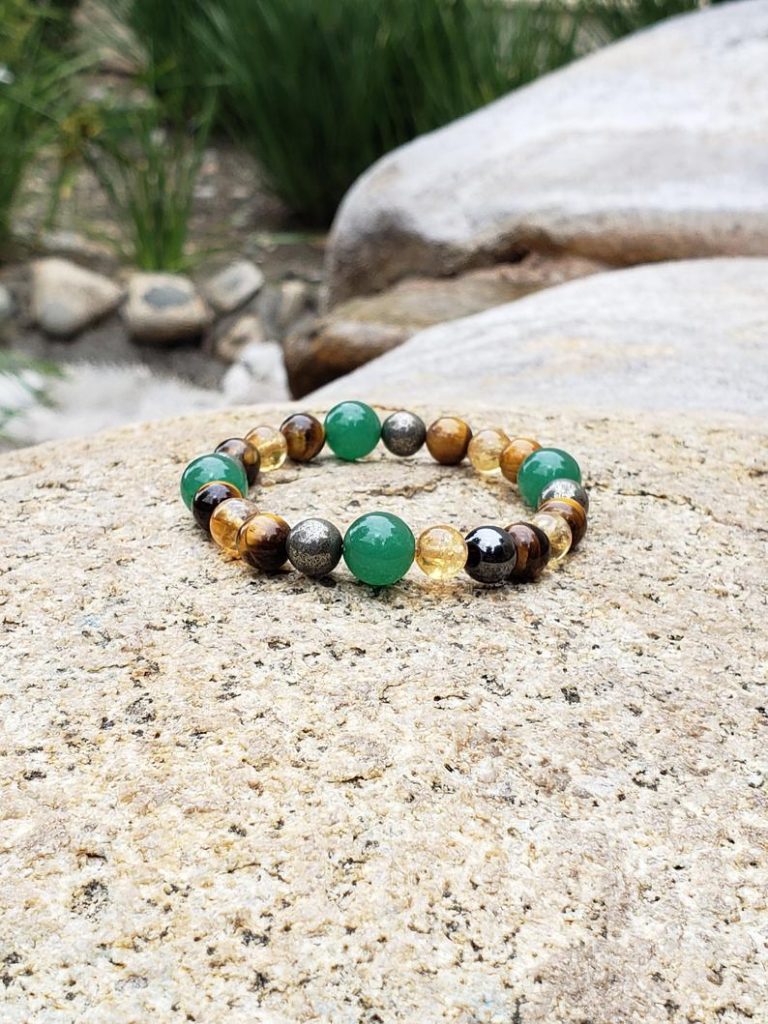 30 Beautiful Pyrite Bracelets - Body Art Guru