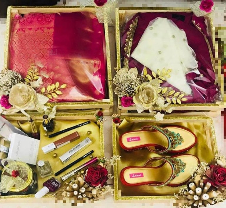 38 Fabulous Wedding Trousseau Packing Ideas - Body Art Guru