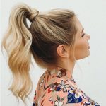 40 Stylish High Pony Hairstyles - Body Art Guru