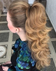 40 Stylish High Pony Hairstyles - Body Art Guru