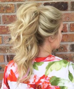 40 Stylish High Pony Hairstyles - Body Art Guru