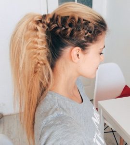 40 Stylish High Pony Hairstyles - Body Art Guru