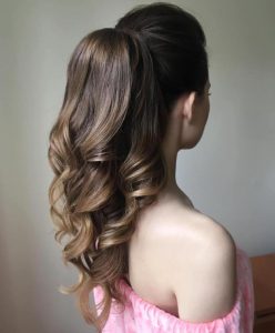40 Stylish High Pony Hairstyles - Body Art Guru