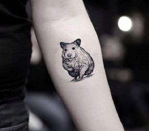 50 Amazing Hamster Tattoos with Meanings - Body Art Guru
