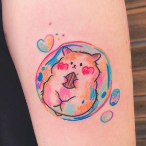 50 Amazing Hamster Tattoos with Meanings - Body Art Guru