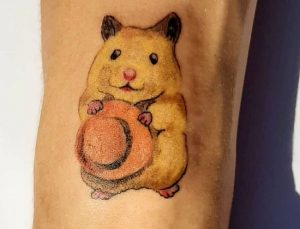 50 Amazing Hamster Tattoos with Meanings - Body Art Guru