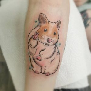 50 Amazing Hamster Tattoos with Meanings - Body Art Guru