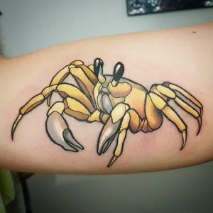 50 Amazing Crab Tattoos with Meanings - Body Art Guru