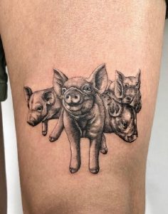 50+ Amazing Pig Tattoos with meaning - Body Art Guru