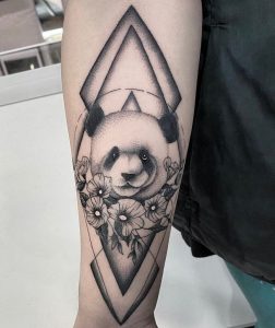 50+ Amazing Panda Tattoos with Meaning - Body Art Guru