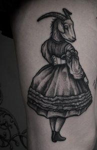 50+ Amazing Goat Tattoos with Meaning - Body Art Guru