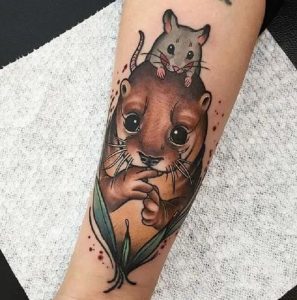 30+ Amazing Mongoose Tattoos with Meaning - Body Art Guru