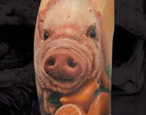 50+ Amazing Pig Tattoos with meaning - Body Art Guru