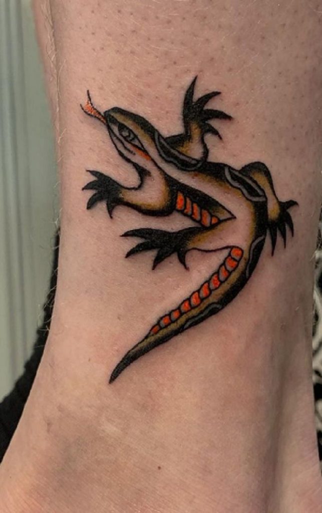 50+ Amazing Lizard Tattoos with Meaning - Body Art Guru