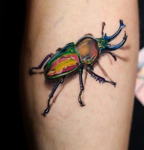 30+ Beetle Tattoos with Meanings - Body Art Guru