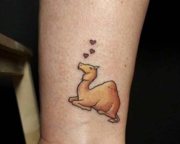 50+ Camel Tattoos with Meaning - Body Art Guru