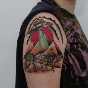 50+ Camel Tattoos with Meaning - Body Art Guru