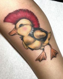 50+ Duck Tattoos with Meanings - Body Art Guru