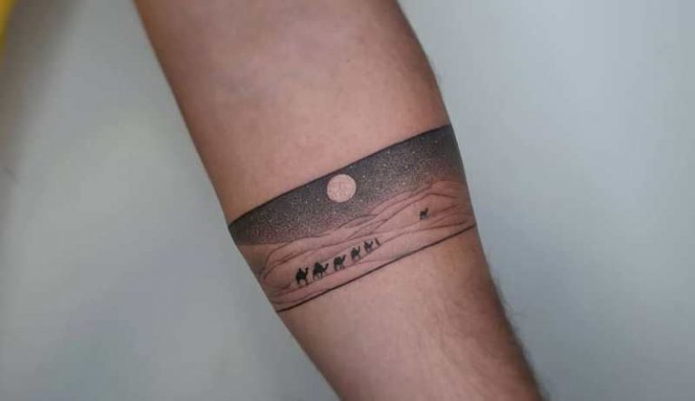 50+ Camel Tattoos with Meaning - Body Art Guru