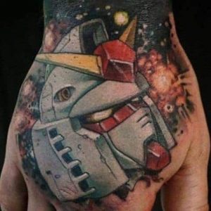 47 Fantastic Gundam Tattoo Ideas with Meanings - Body Art Guru