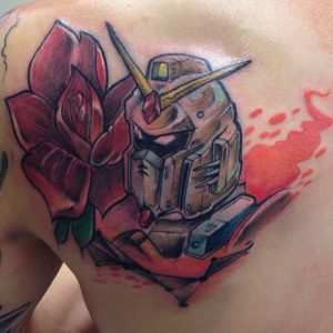 47 Fantastic Gundam Tattoo Ideas with Meanings - Body Art Guru