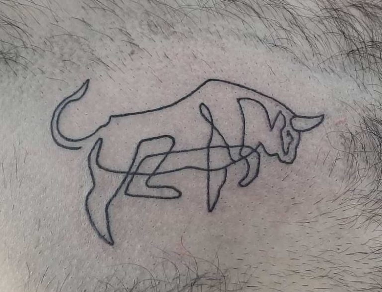 45+ Bull Tattoos with Meanings - Body Art Guru