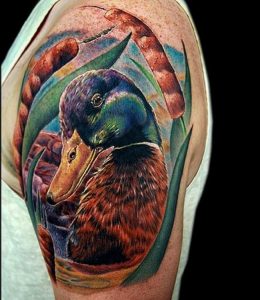 50+ Duck Tattoos with Meanings - Body Art Guru