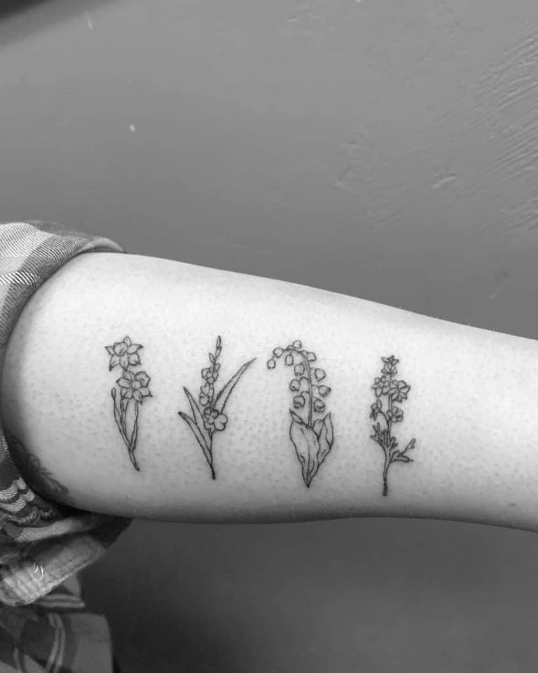 63 Delicate Single Needle Tattoo Ideas with Meanings - Body Art Guru