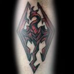 120 Unique Skyrim Tattoo Ideas with Meanings - Body Art Guru