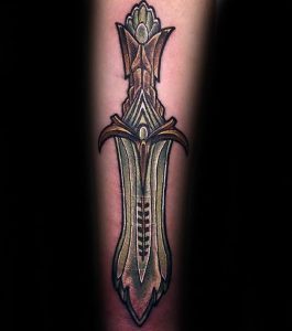 120 Unique Skyrim Tattoo Ideas with Meanings - Body Art Guru