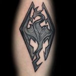 120 Unique Skyrim Tattoo Ideas with Meanings - Body Art Guru