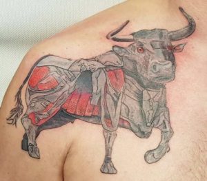 45+ Bull Tattoos with Meanings - Body Art Guru