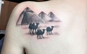 50+ Camel Tattoos with Meaning - Body Art Guru