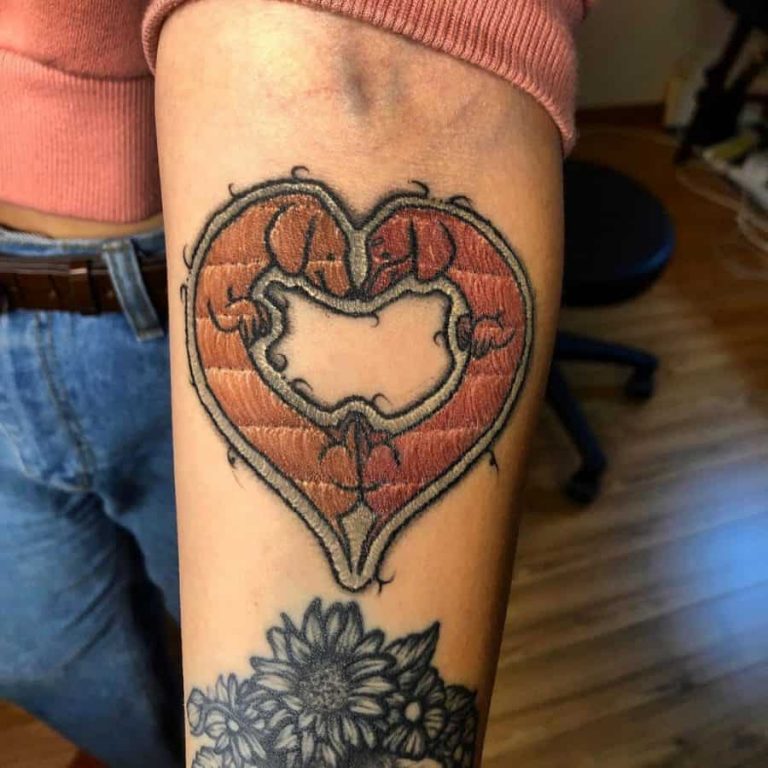 108 Stitchin' Embroidery Tattoo Ideas with Meanings - Body Art Guru