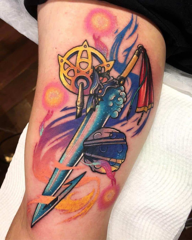 109 Magnificent Final Fantasy Tattoo Ideas with Meanings - Body Art Guru