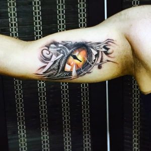 86 Ferocious Godzilla Tattoo Ideas with Meanings - Body Art Guru