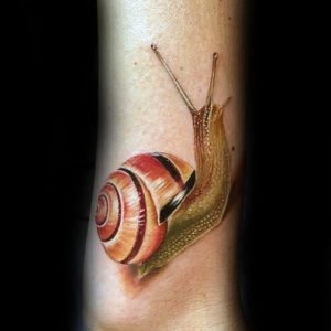 50+ Snail Tattoos with Meanings - Body Art Guru