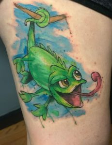 50+ Amazing Chameleon Tattoos with Meaning - Body Art Guru