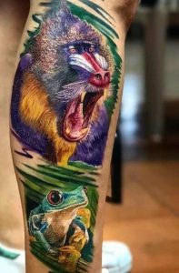 30+ Amazing Baboon Tattoos with Meanings - Body Art Guru