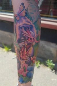 30+ Amazing Baboon Tattoos with Meanings - Body Art Guru