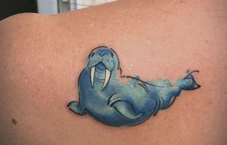 50+ Amazing Walrus Tattoos with Meaning - Body Art Guru
