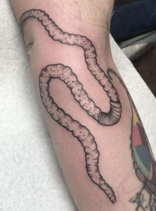35+ Amazing Earthworm Tattoos with Meanings - Body Art Guru