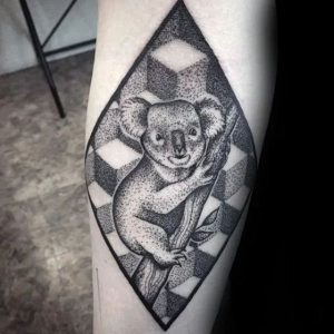 50+ Amazing Koala Tattoos with Meaning - Body Art Guru