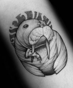 50+ Amazing Walrus Tattoos with Meaning - Body Art Guru