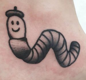 35+ Amazing Earthworm Tattoos with Meanings - Body Art Guru