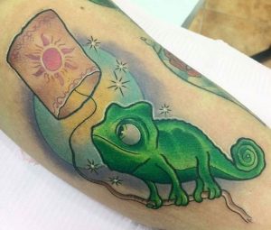 50+ Amazing Chameleon Tattoos with Meaning - Body Art Guru