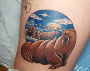 50+ Amazing Walrus Tattoos with Meaning - Body Art Guru