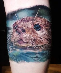 40+ Amazing Otter Tattoos with Meaning - Body Art Guru